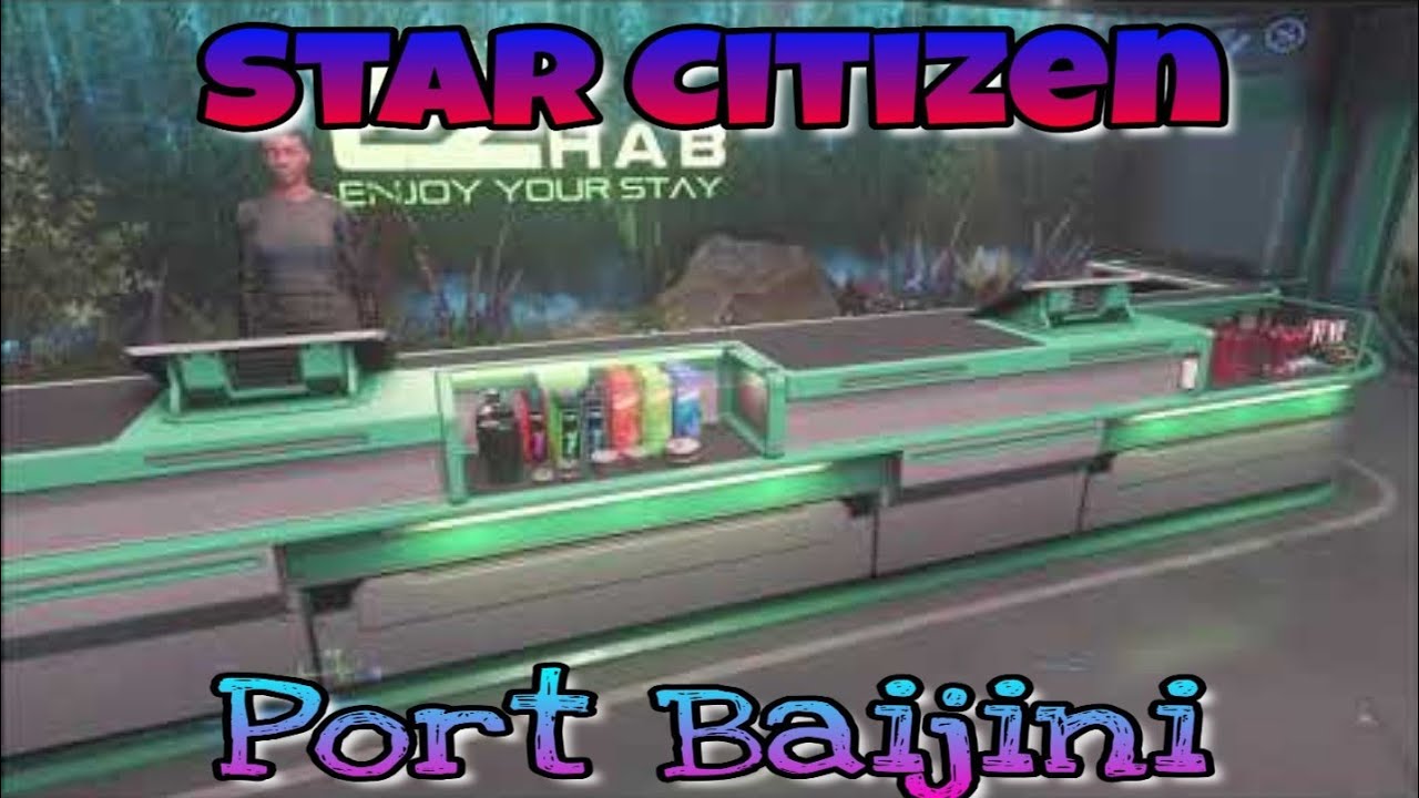 Star Citizen - Port Baijini - YouTube