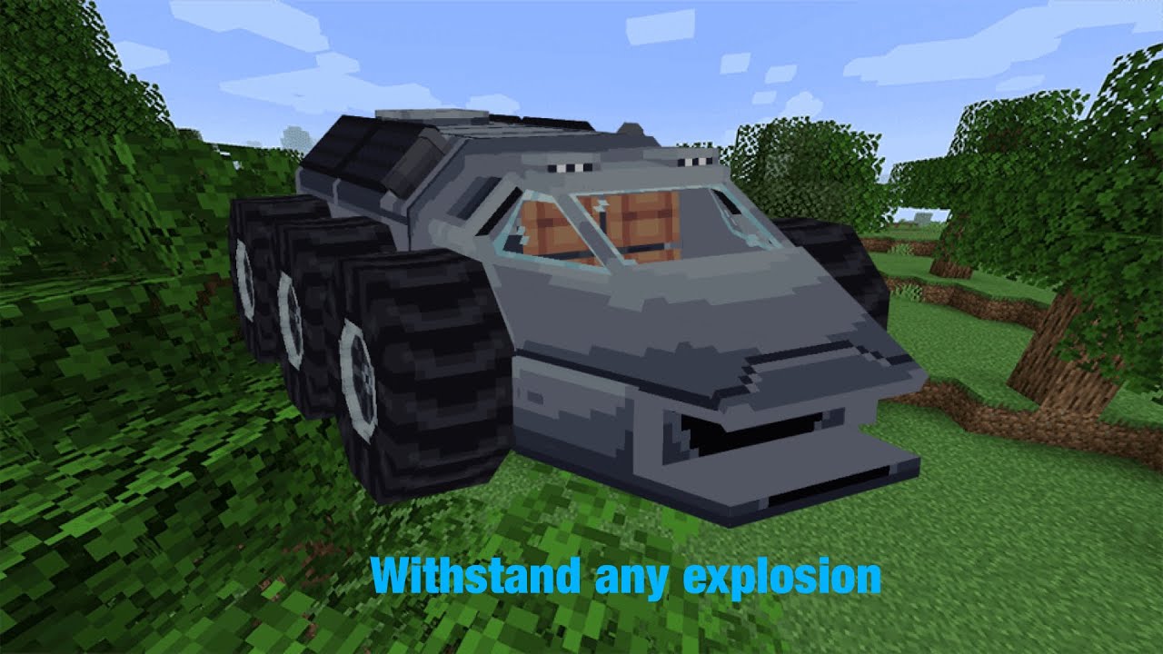 Armored ATV Vehicle mod for Minecraft - YouTube