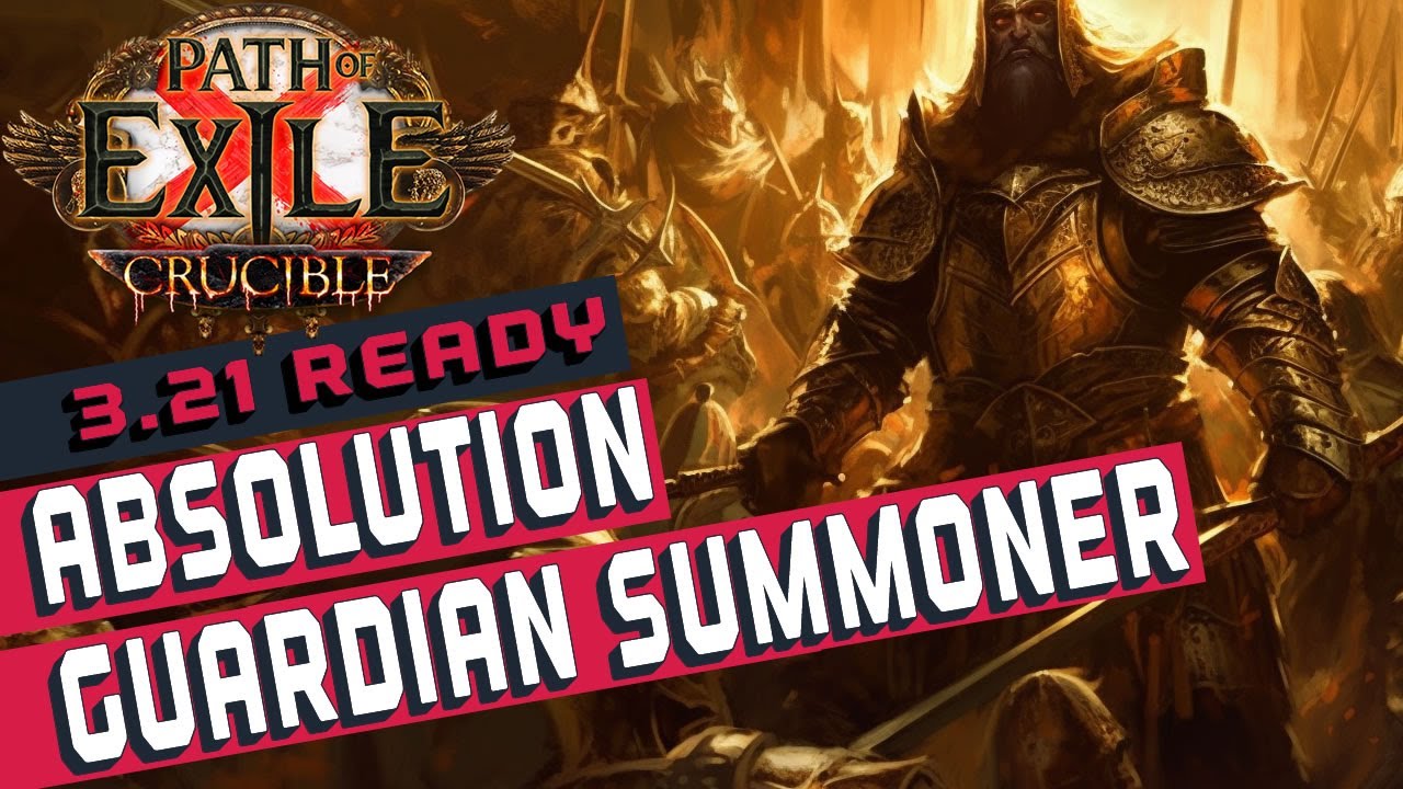 [3.21]Absolution Guardian Summoner Path of Exile Build Guide - YouTube