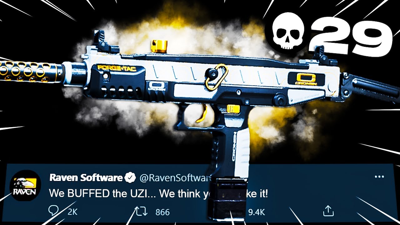 the Buffed UZI is Insane in Season 4 😵 (Call of Duty: Warzone) Best UZI ...