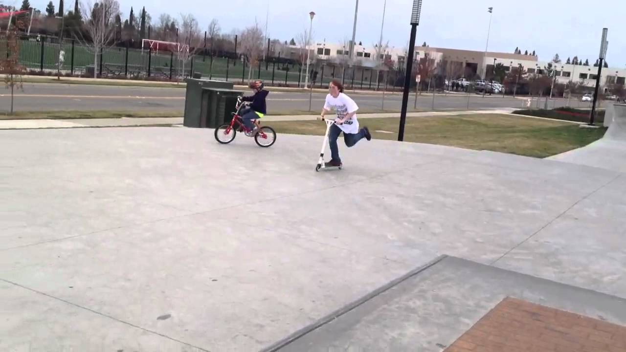 Tail whip fail - YouTube