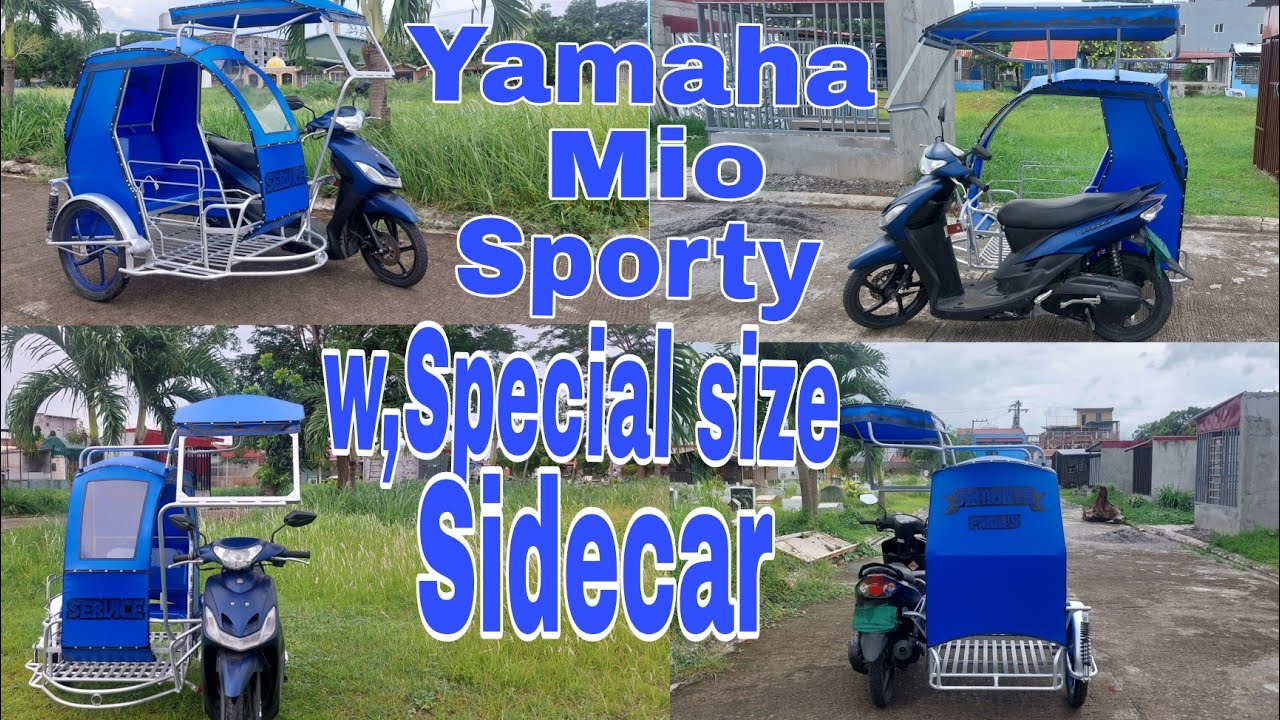 Yamaha Mio Sporty With Sidecar in Blue | Bound to Biñan Laguna. #orly # ...