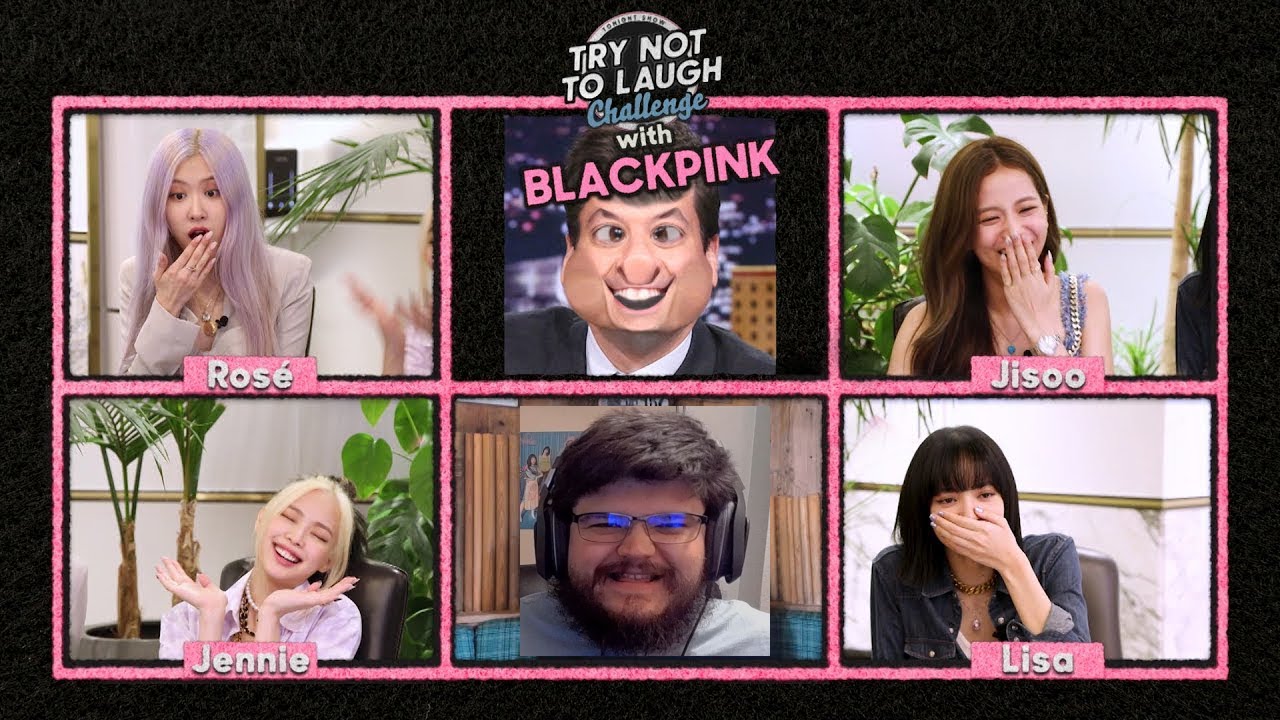 JISOO LAUGHS AT EVERYTHING!! Try Not to Laugh Challenge with BLACKPINK ...