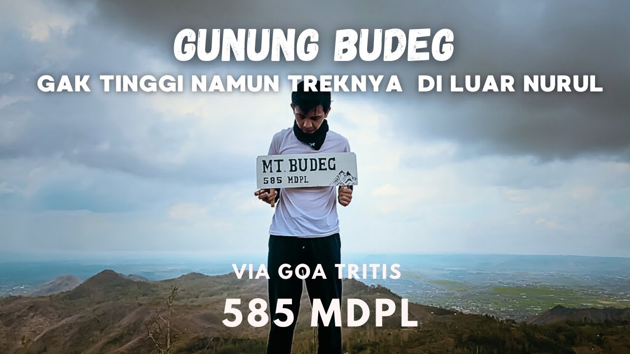 PENDAKIAN GUNUNG BUDEG 585 MDPL VIA GOA TRITIS TULUNGAGUNG - YouTube