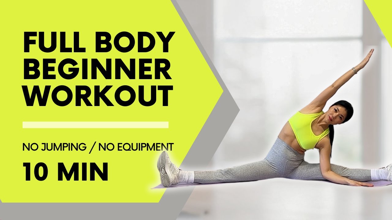 10 Minute Full Body Standing Workout For Beginner I Easy At Home No