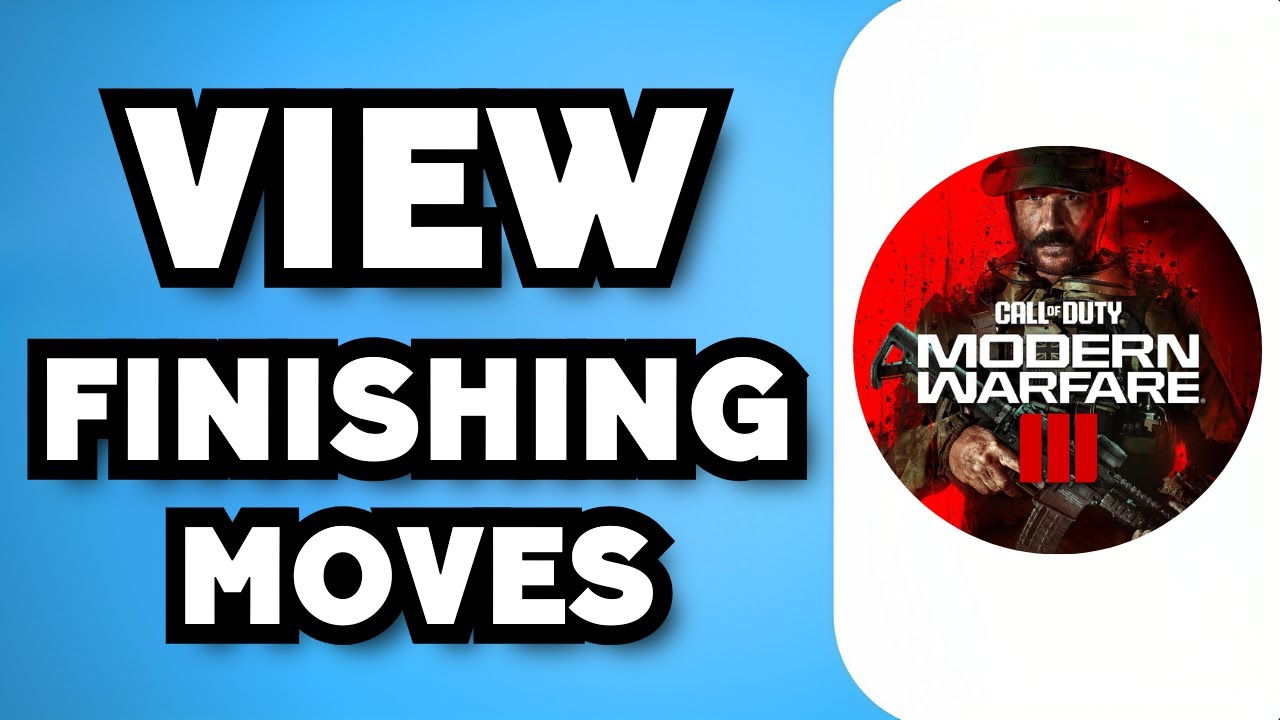 How To View Finishing Moves / Executions On COD Warzone 3 (2024 Guide ...