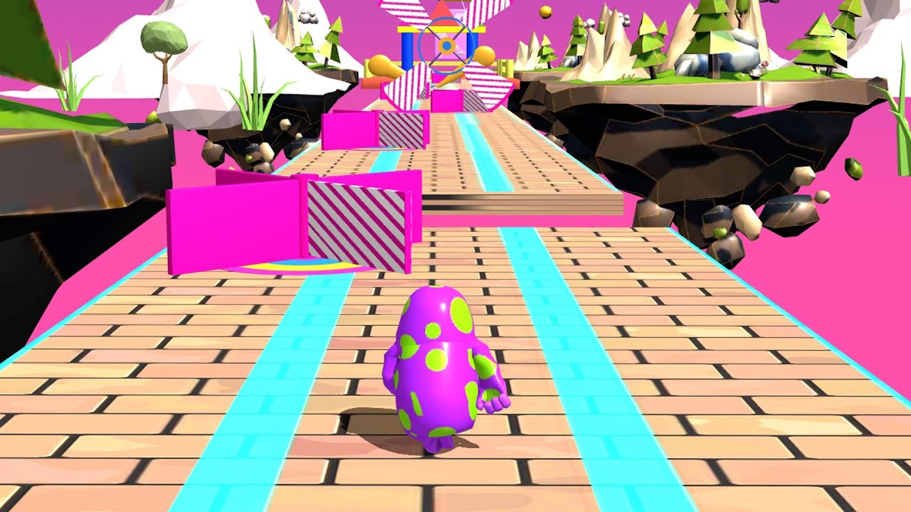 Parkour Surfer Fall Runner : Hurdle Jump | Fall Guys Android Games #1 ...