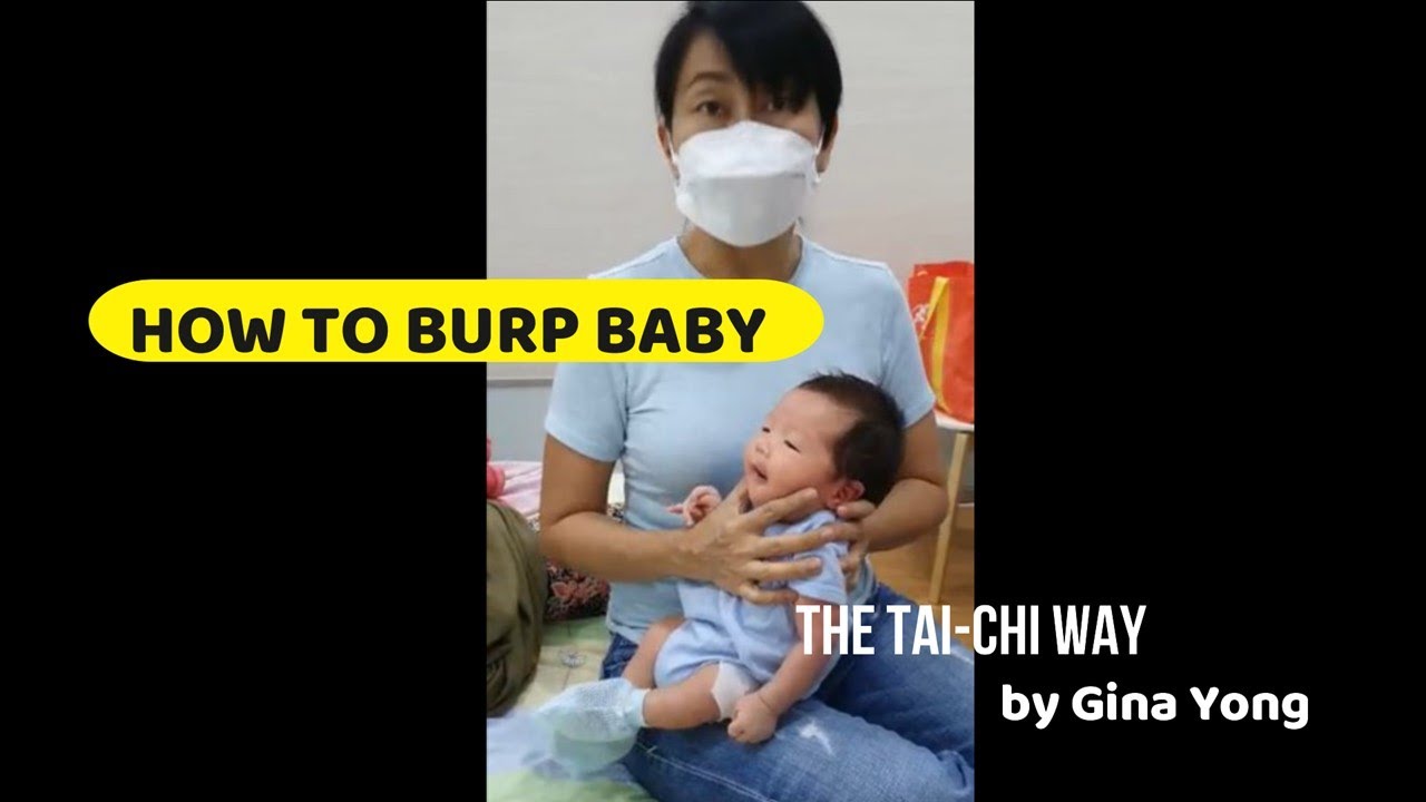 How to Burp a Baby | The Tai-Chi Way - YouTube