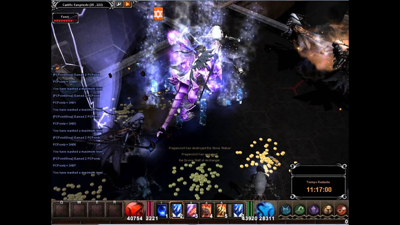 Blood Castle Nuevo! Mu MaryJane 2015 - YouTube