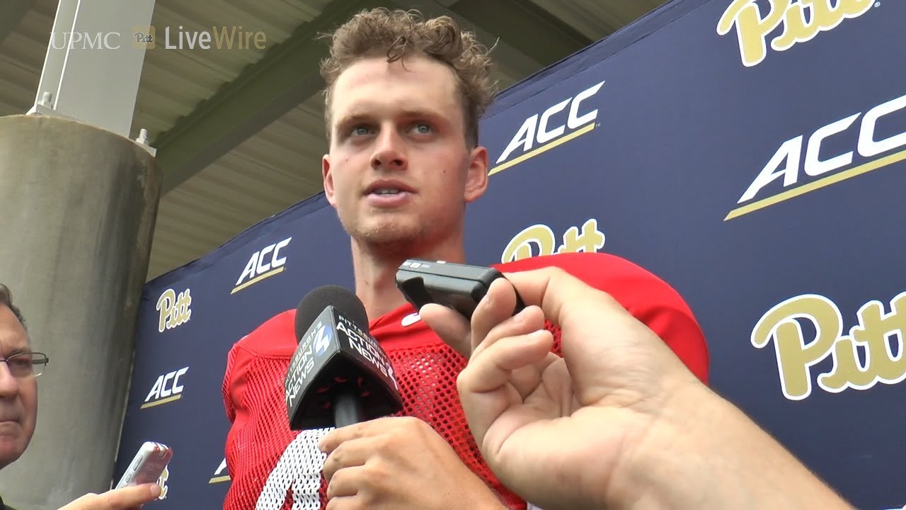 Pitt Football | Fall Camp Practice 9 | Max Browne - YouTube