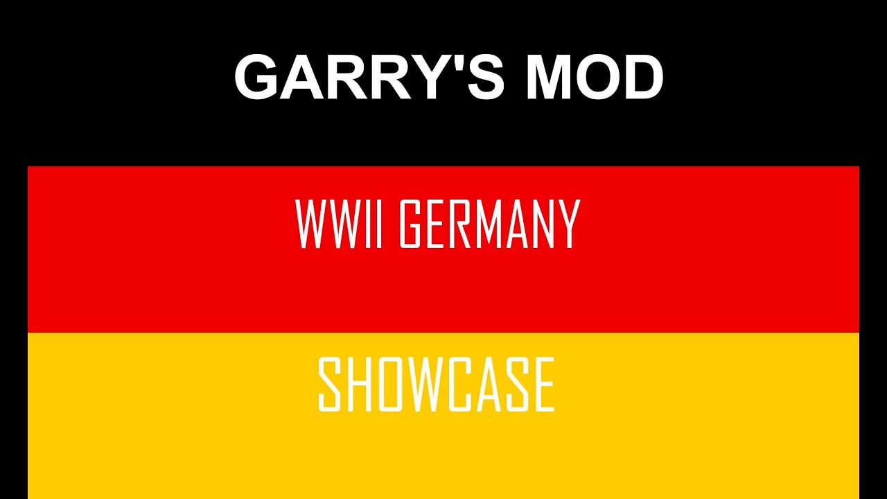 germany WWll weapons gmod showcase - YouTube
