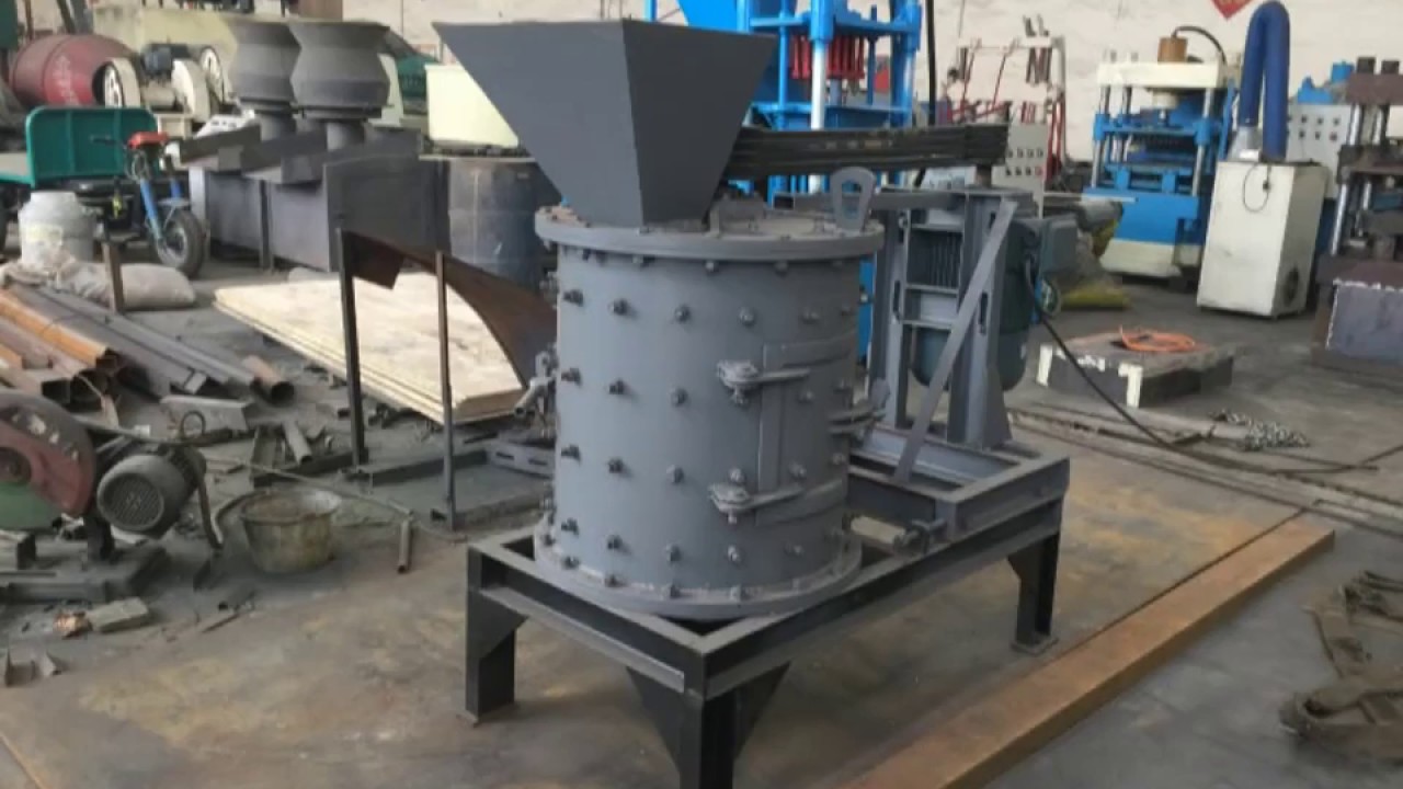 vertical compound crusher - YouTube