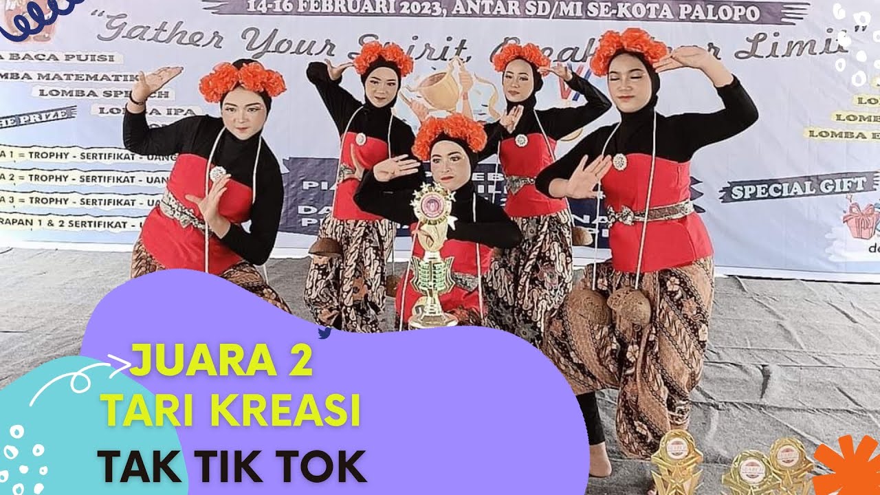 Tari Kreasi TAK TIK TOK || JUARA 2 SEARCH SPADA Palopo - YouTube