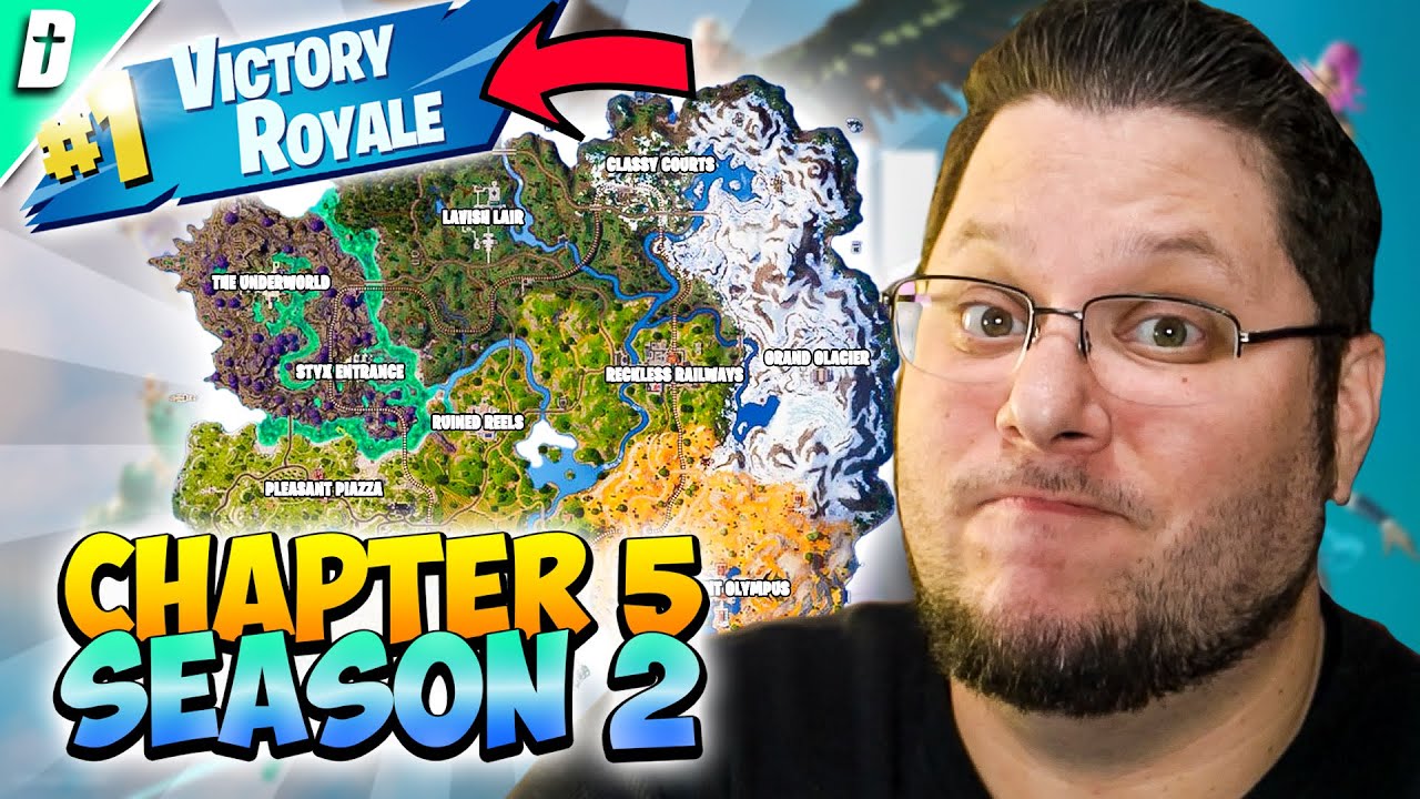 My FIRST FORTNITE WIN! (In Chapter 5 Season 2) - YouTube