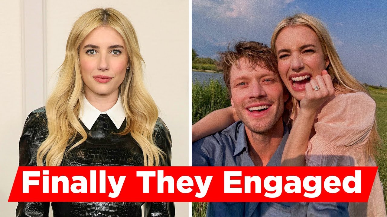 Emma Roberts Is ENGAGED To Boyfriend Cody John - YouTube