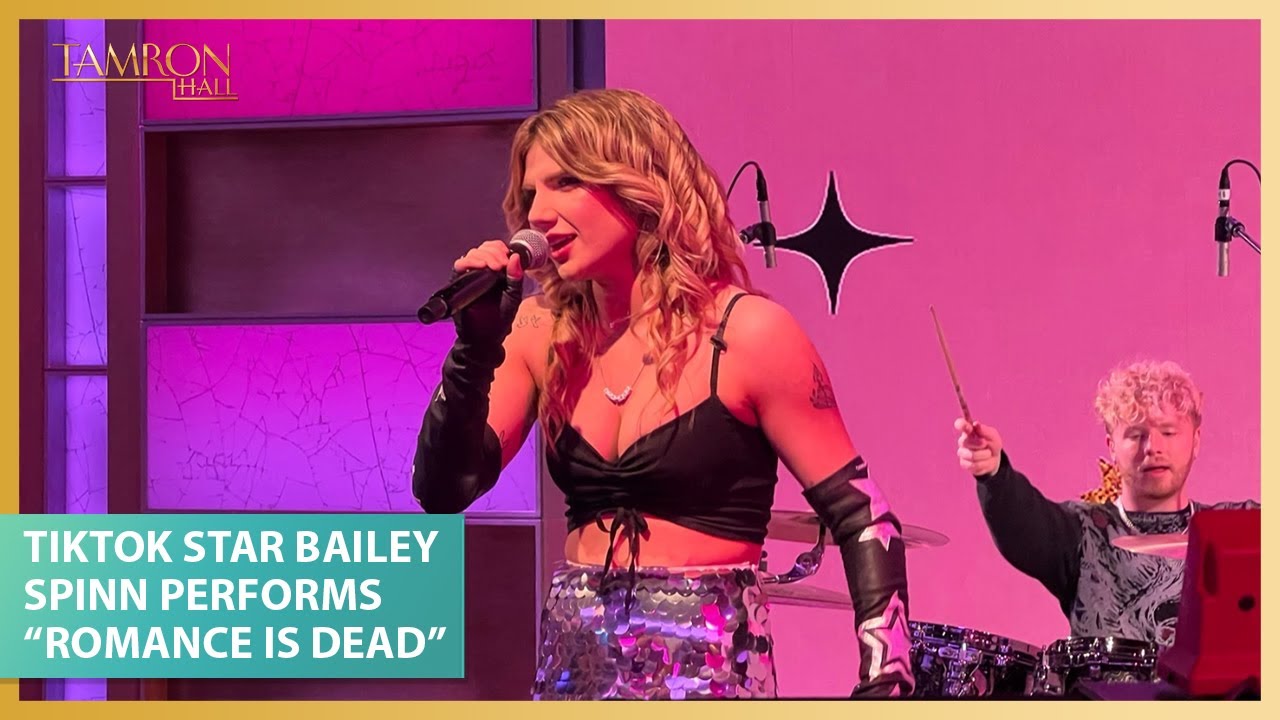 TikTok Star Bailey Spinn Performs Romance Is Dead On Tamron Hall tiktok-star-bailey-spinn-performs-romance-is-dead-on-tamron-hall