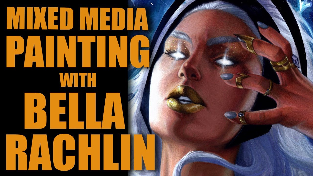 Mixed Media Painting with BELLA RACHLIN! - YouTube