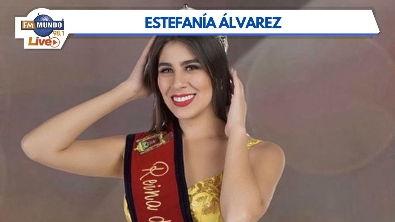 Proyectos de Estefanía Alvarez, reina saliente de la capital - Mundo ...
