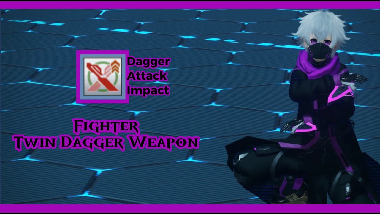 [PSO2NGS] Dagger Attack Impact - YouTube