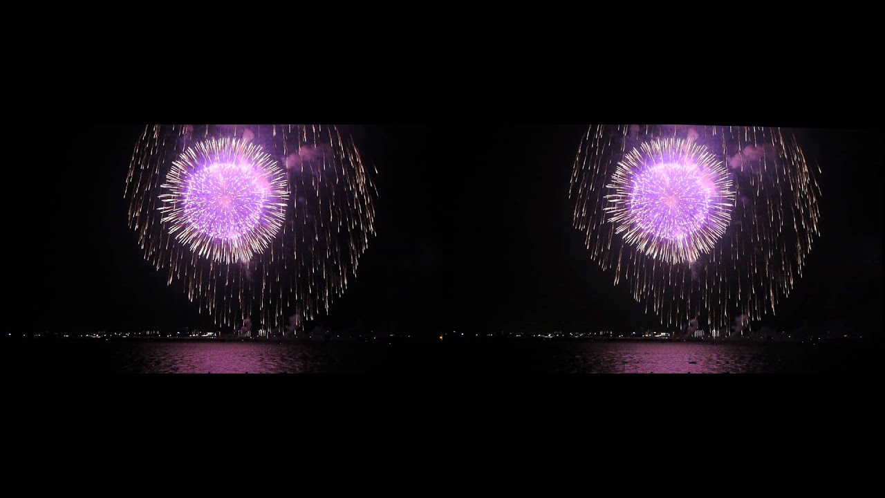 3D Fireworks Display Kuwana 2011 - YouTube