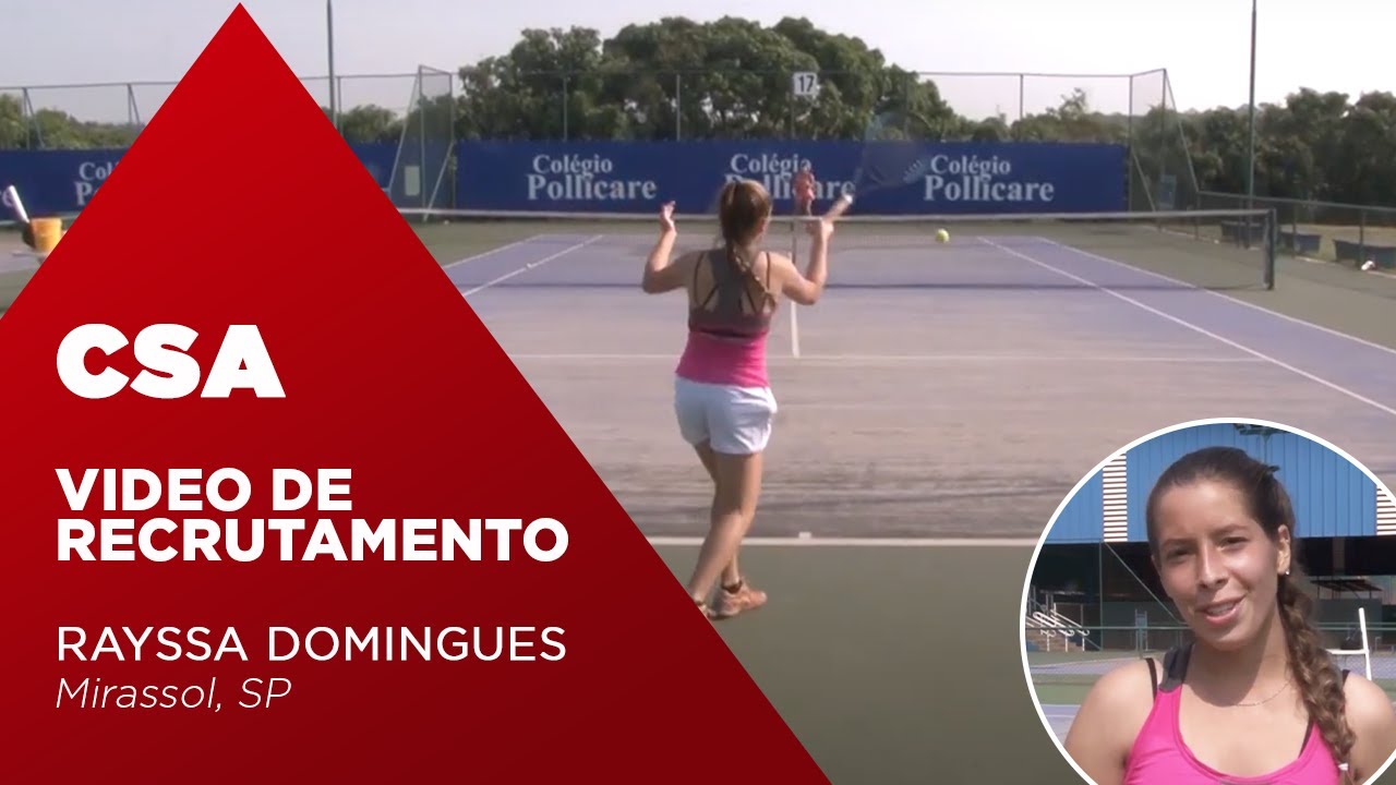 Rayssa Vitoria Domingues - Tennis - YouTube