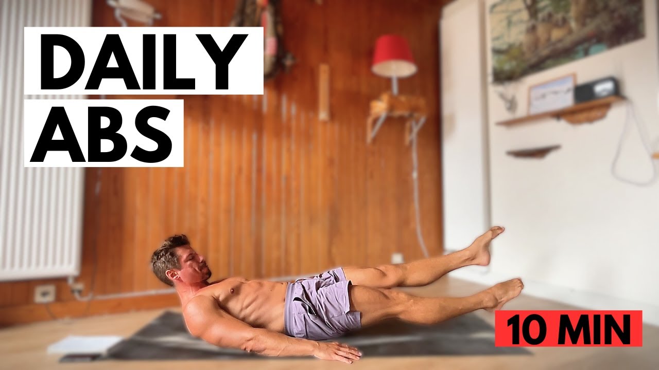 Ab Workout At Home | 10 Min Daily Abs Routine - YouTube