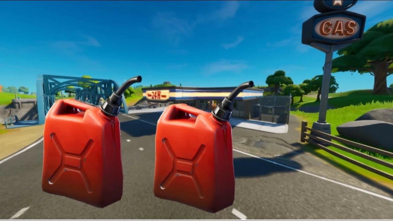 Blow Up a Gas Pump Fortnite Quest - YouTube