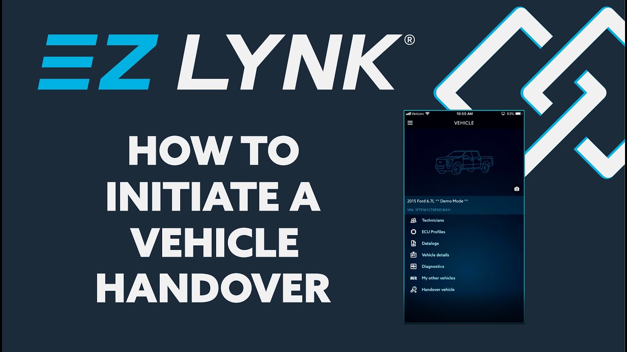 EZ LYNK - How To Initiate A Vehicle Handover - YouTube