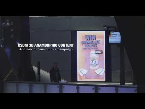 CSDM 3D ANAMORPHIC CONTENT - YouTube