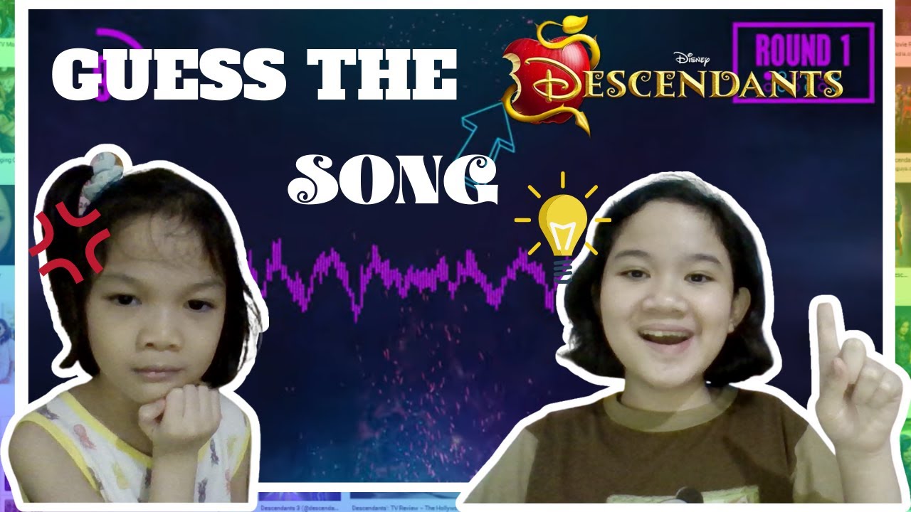 GUESS the Descendants Song!! With Annelyse! - YouTube
