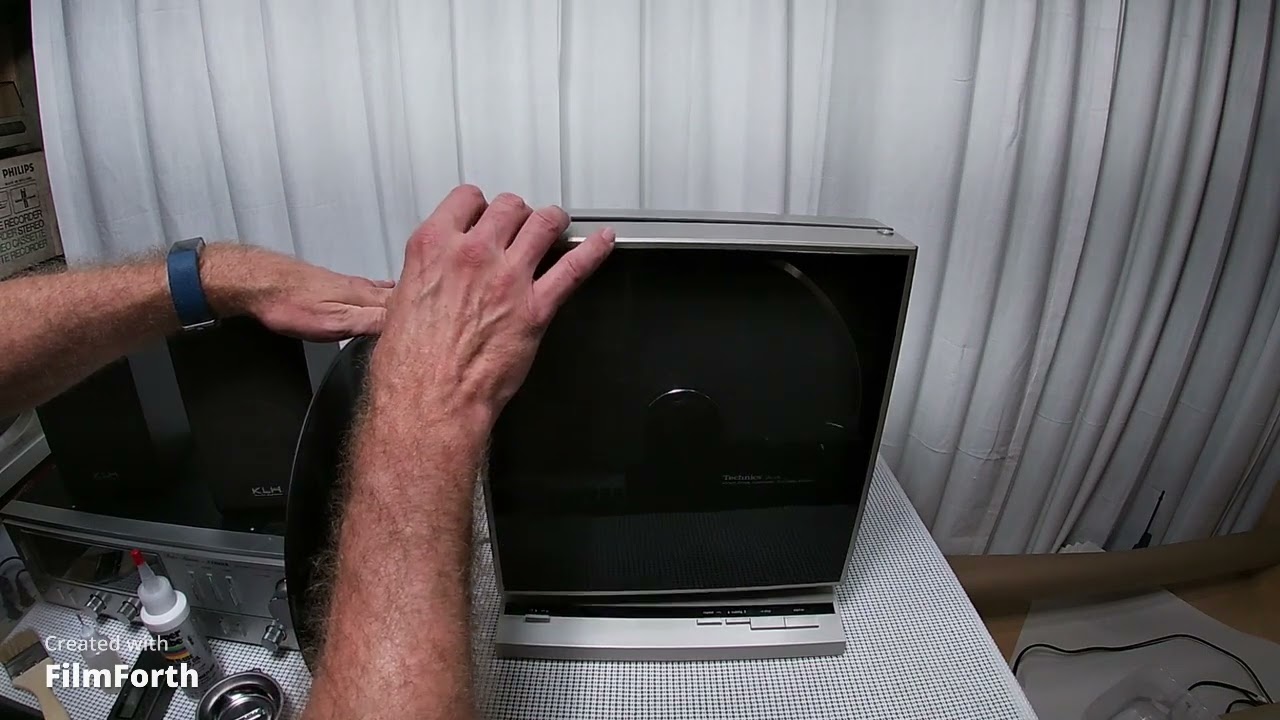 Technics SL-V5 Linear Tracking Upright / Vertical Turntable - This is ...