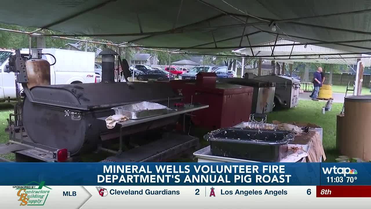 Mineral Wells VFD Annual Pig Roast - YouTube