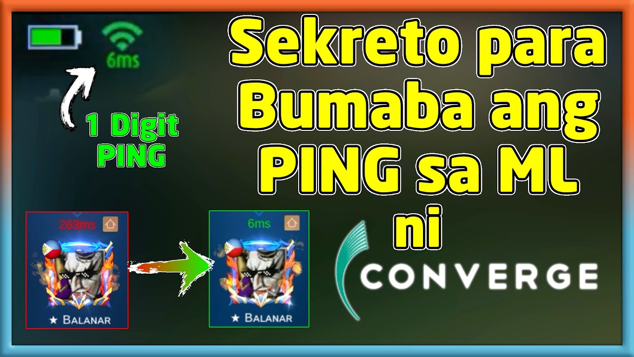 TUTORIAL | Paano Gawing 1 DIGIT PING mo sa ML? - YouTube