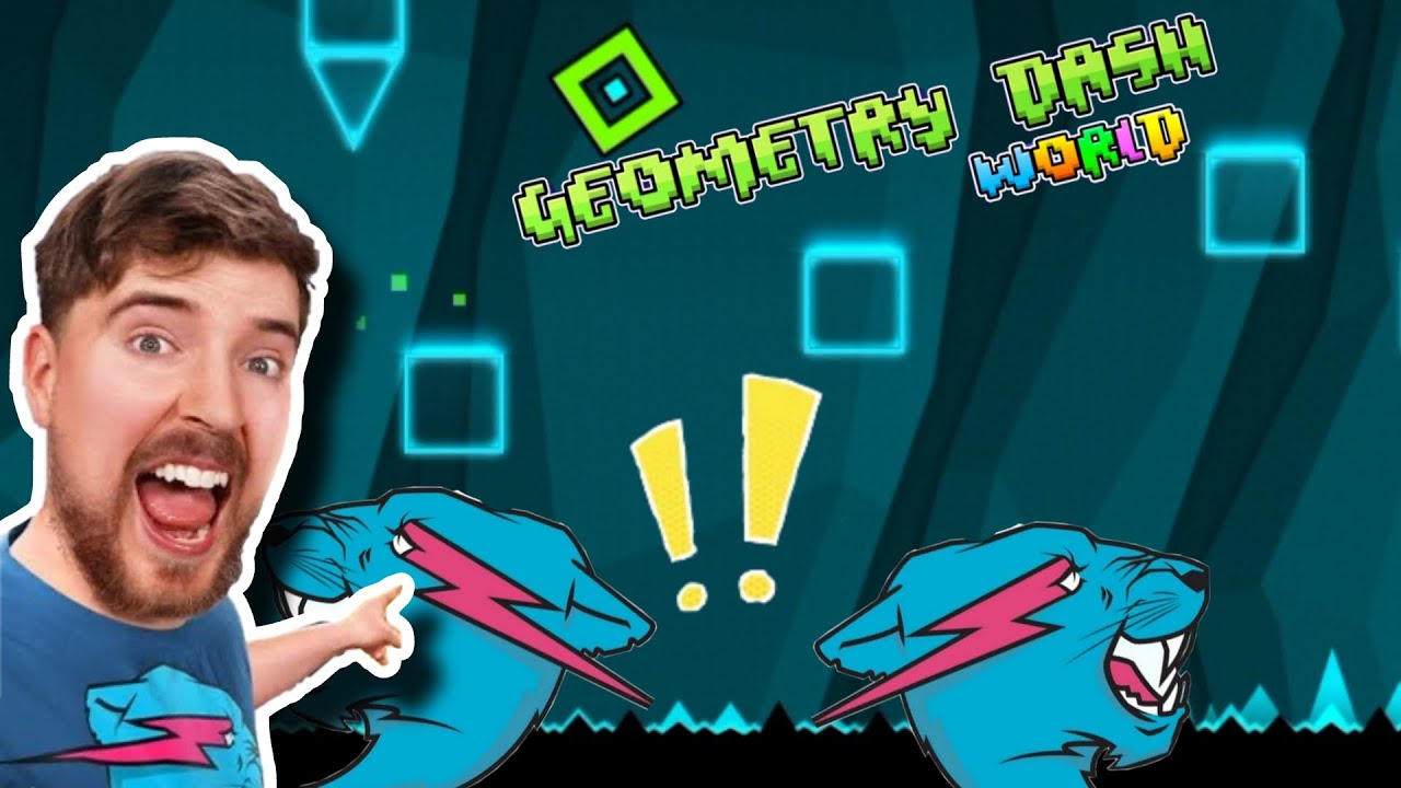 @MrBeast's level? Beast Mode by @RobTopGames | Geometry Dash World. - YouTube