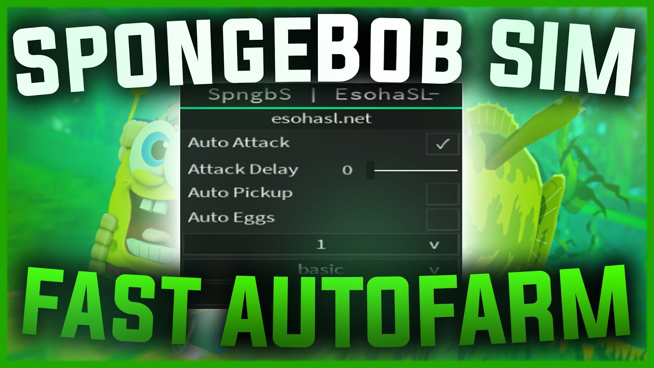 [MOBILE] SPONGEBOB SIMULATOR SCRIPT | AUTOFARM, AUTOCOLLECT, AUTOOPEN EGGS, INF COIN | PASTEBIN ...