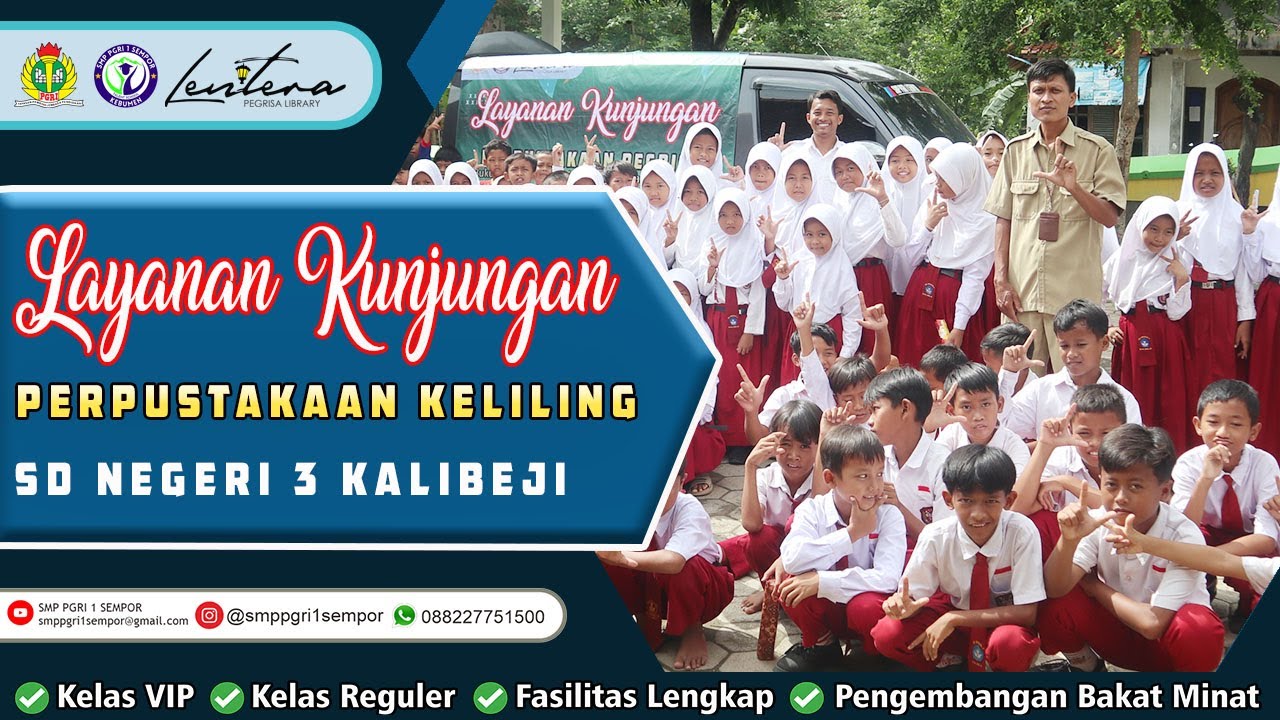 Perpus Keliling SDN 3 KalibejI - YouTube
