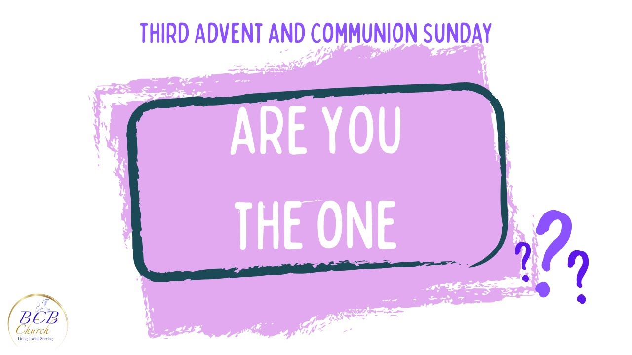 Third Advent and Communion Sunday 14th December 2025 - YouTube