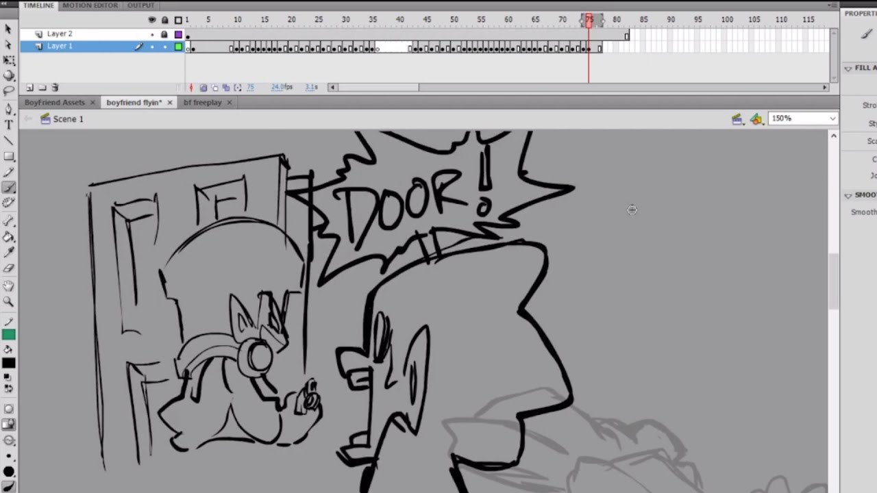 "Stupid Bullsh*t" - FNF: VS DOOR STUCK - YouTube