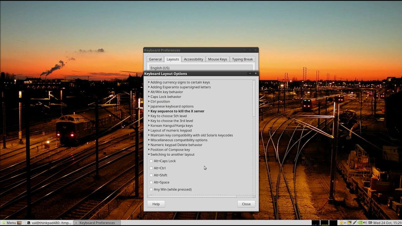 Adding Another Keyboard Layout on Linux Mint 19 - YouTube