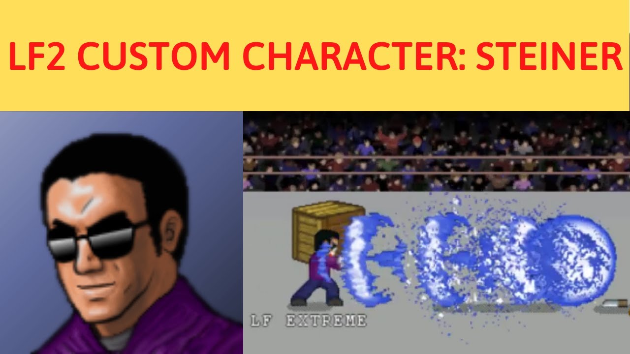 LF2 - Steiner Version 4.00 Moveset + Gameplay (by STM1993) - YouTube