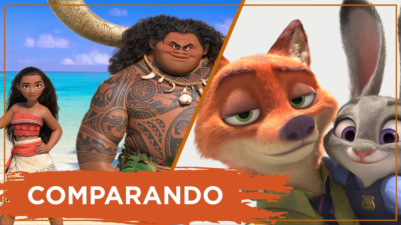 Moana vs Zootopia - Review - YouTube