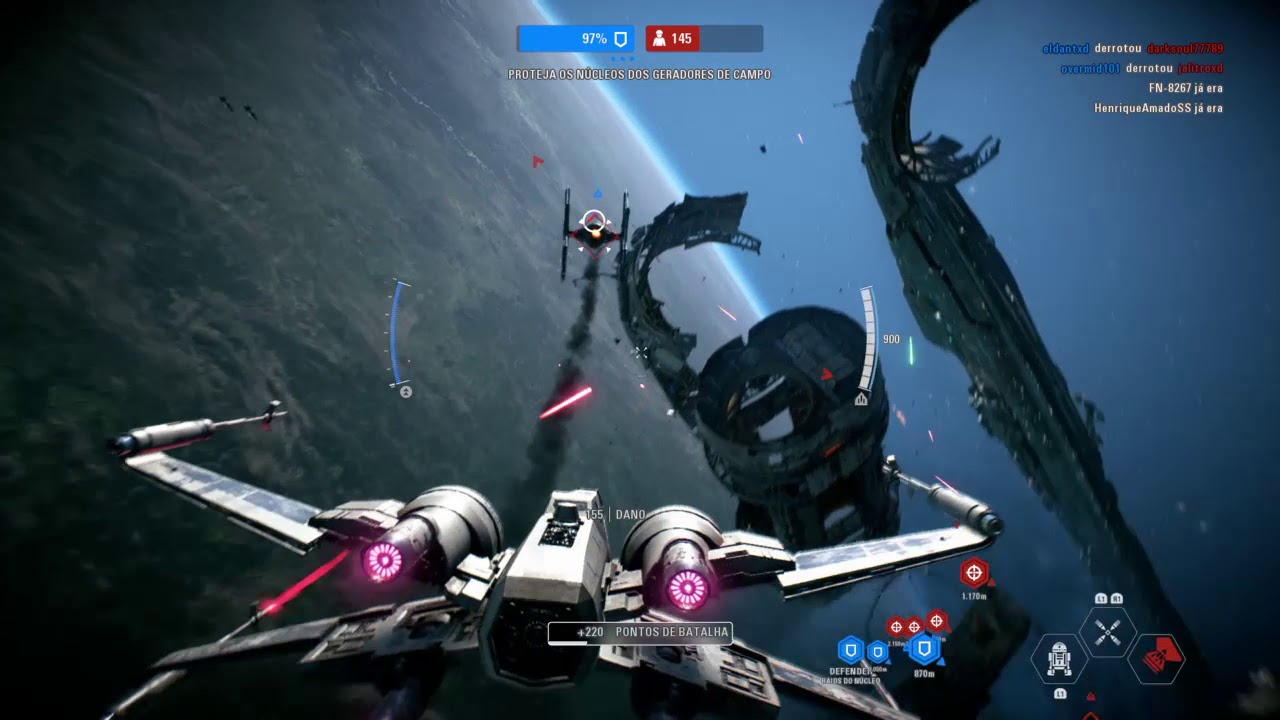 STAR WARS™ Battlefront™ II_Starfighter Assault gameplay #1 - YouTube