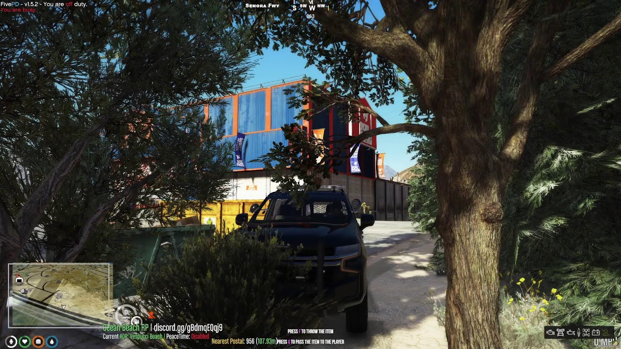 FIVEM Ocean Breach RP #8 LSPD Patrol - YouTube