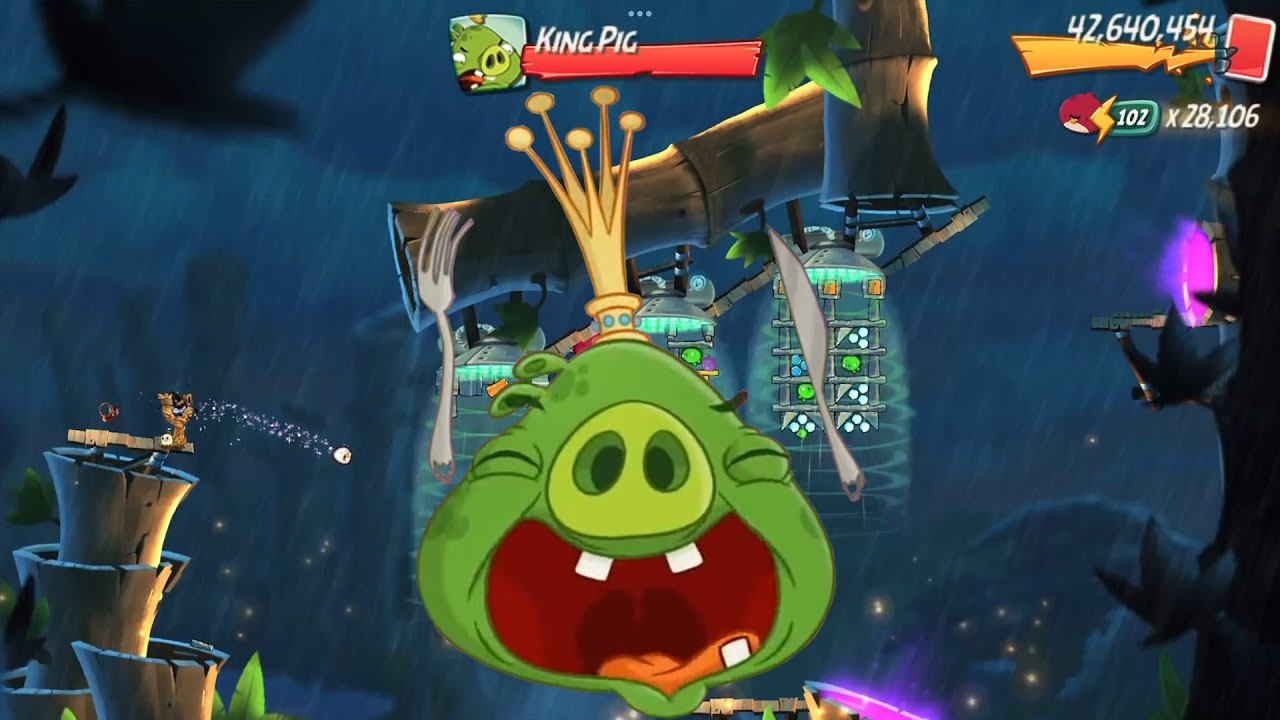 ANGRY BIRDS 2 - KING PIG PANIC DAILY CHALLENGE (Nov/27/2021) - YouTube
