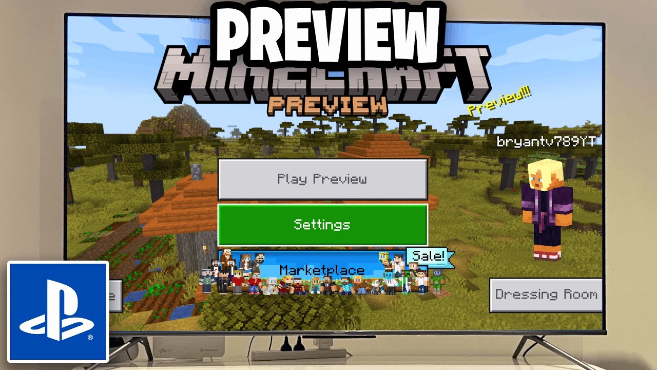 How To Download Minecraft Preview On PS5! - Tutorial - YouTube