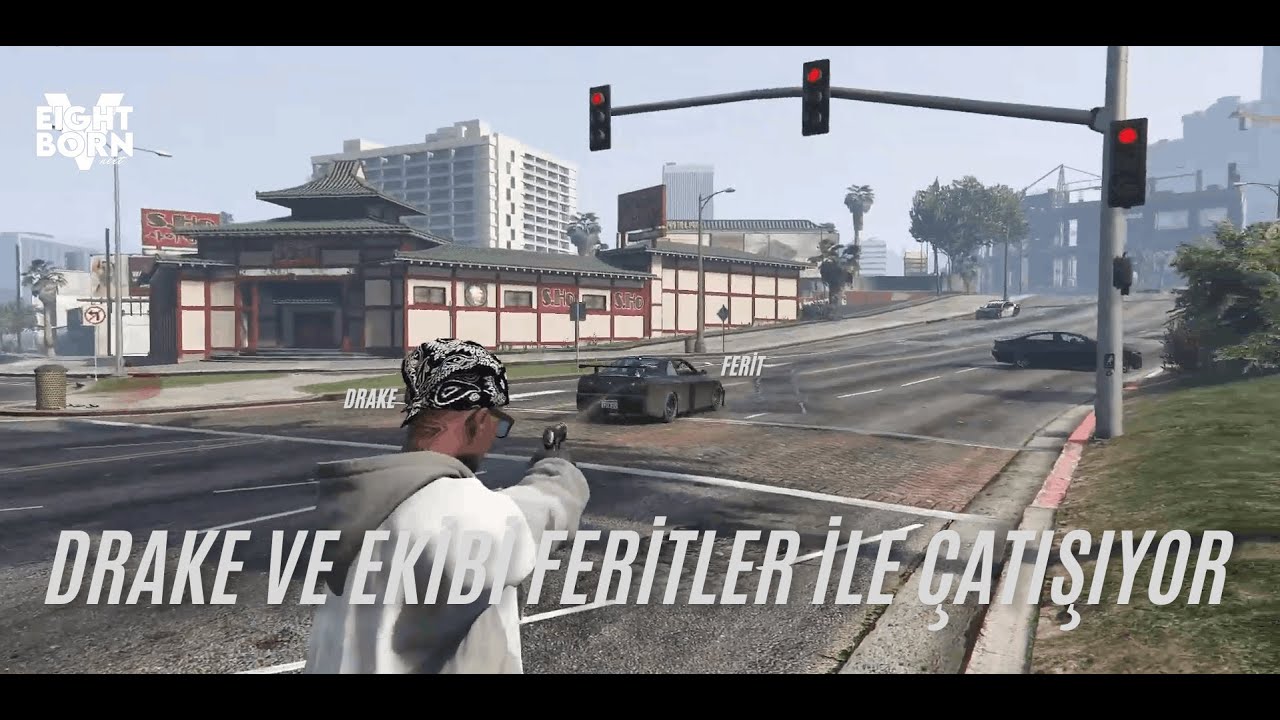 DRAKE VE EKİBİ FERİTLER İLE ÇATIŞIYOR | Eightborn Next @Alwarizz - YouTube