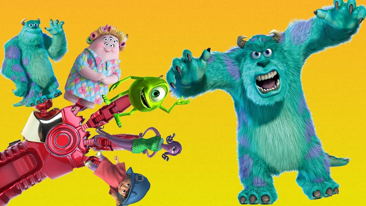 Monster Inc Finger Family Collections Nursery Rhymes Lyrics Songs for ...