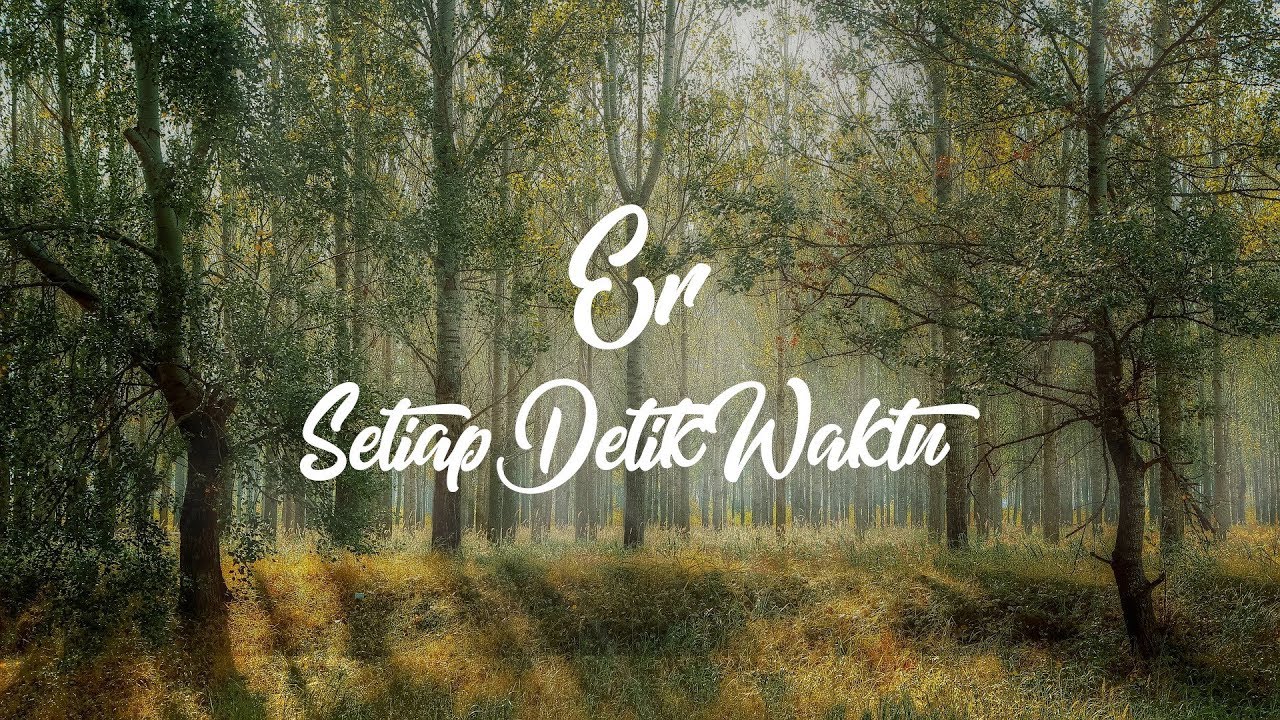 ER - Setiap Detik Waktu (Lirik Video) - YouTube