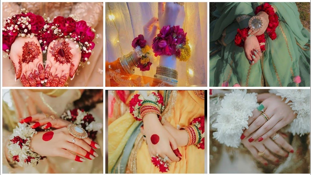 Beautiful girls hands dpz with gajra😍 amazing dpz collection for ...