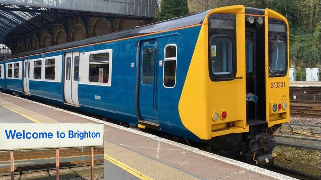 *Class 313 Farewell Tour* Trains at Brighton - 29.04.2023 - YouTube